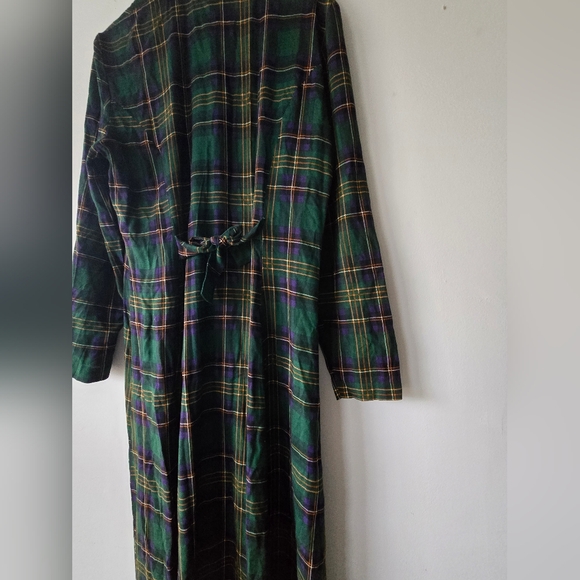 jaclyn hart | Dresses | Vintage Jaclyn Hart Plaid Green Dress | Poshmark